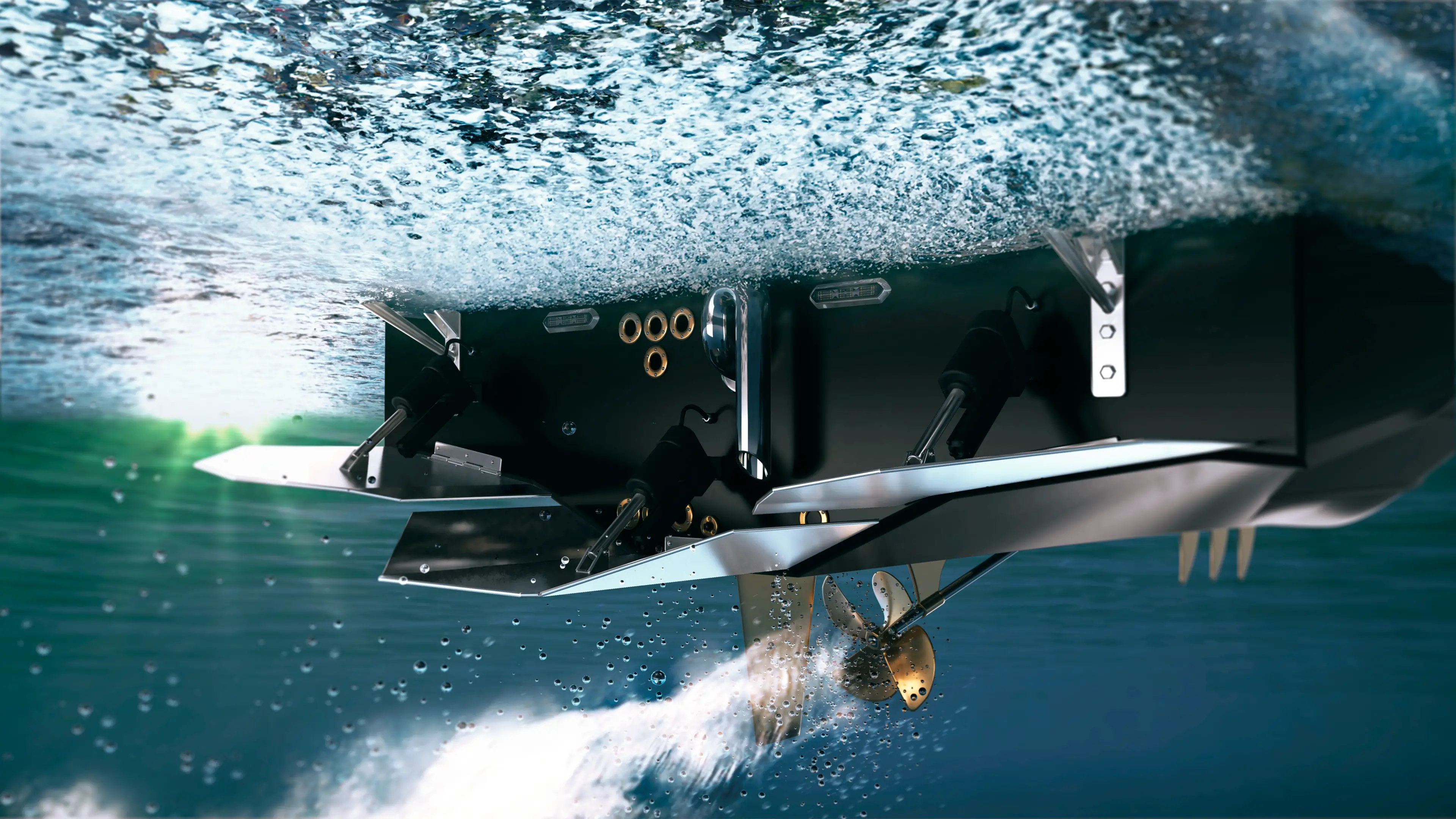 The world's first hybrid wake surf boat - Genesis 24